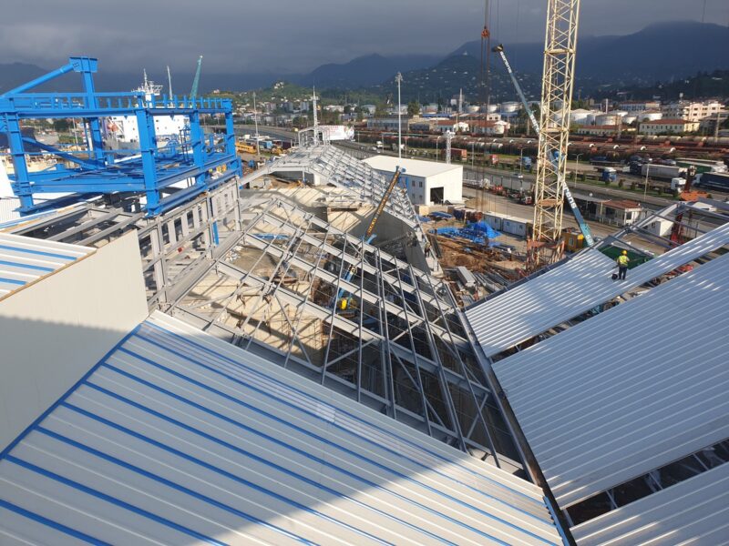 Bulk Terminal Steel Structures - Novelty Steel