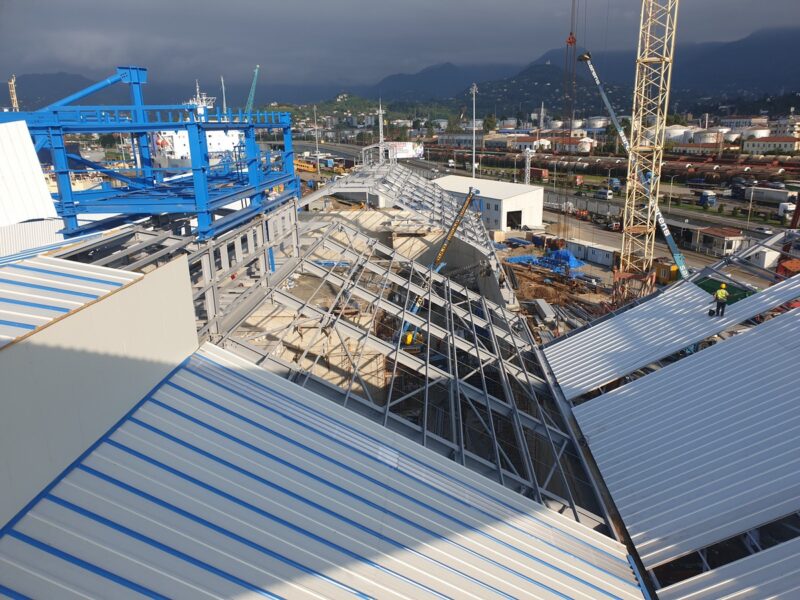 Bulk Terminal Steel Structures - Novelty Steel