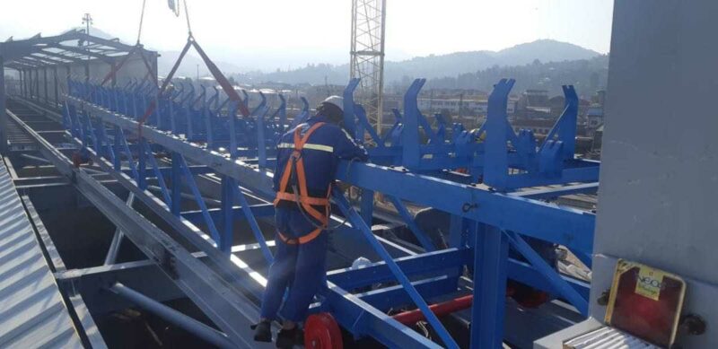 Bulk Terminal Steel Structures - Novelty Steel