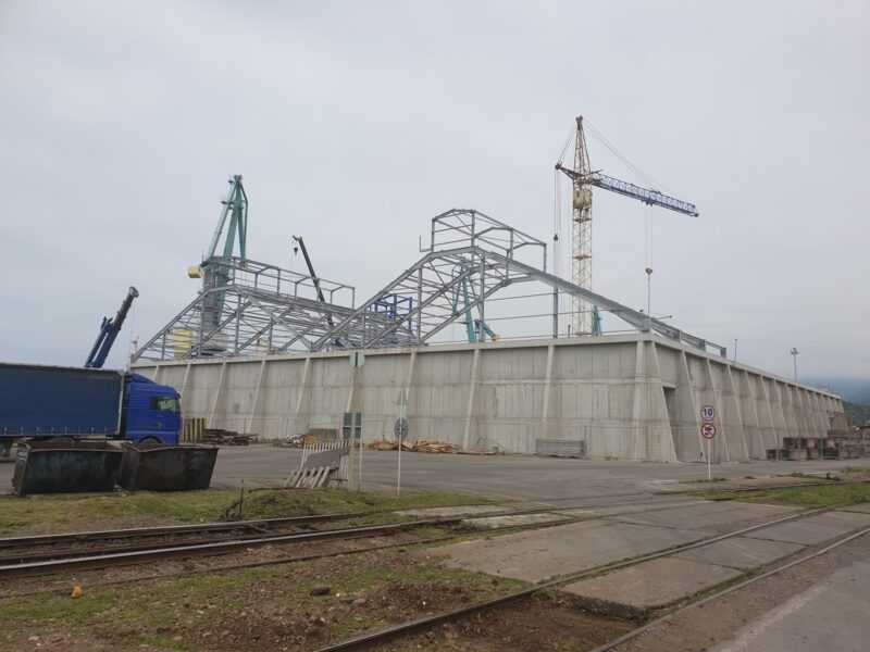 Bulk Terminal Steel Structures - Novelty Steel