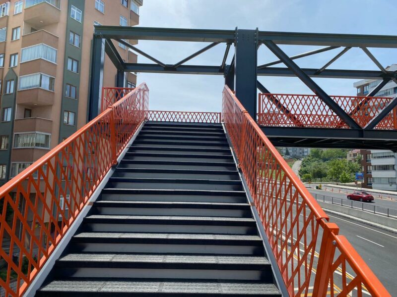 Footbridge Construction - Novelty Steel