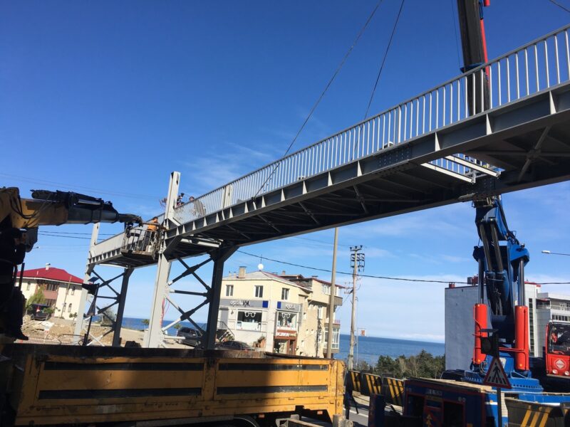 Footbridge Construction - Novelty Steel