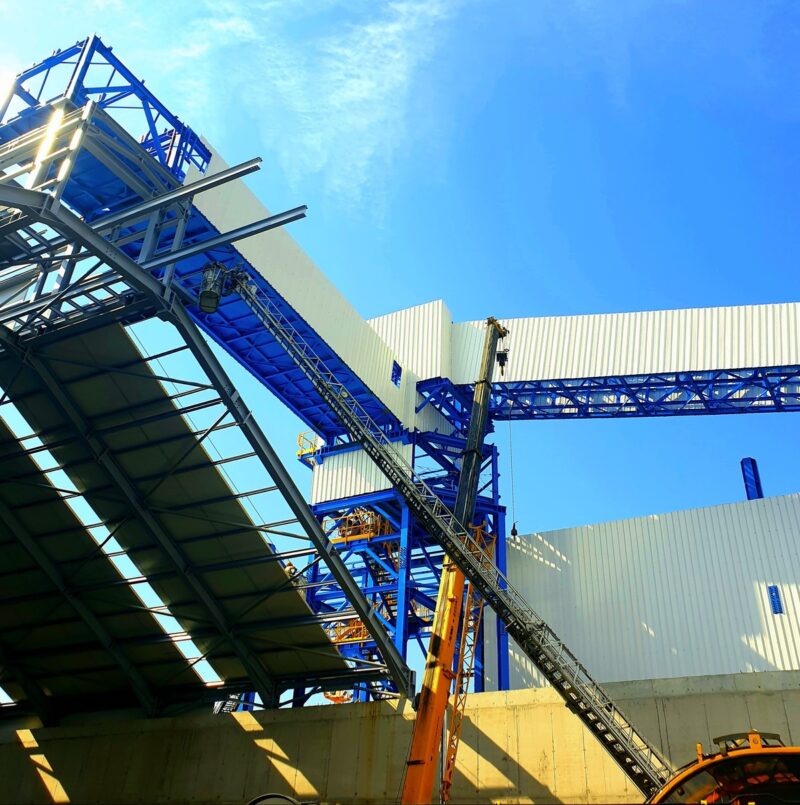 Bulk Terminal Steel Structures - Novelty Steel
