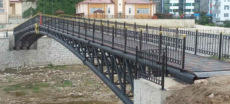 Footbridge Construction - Novelty Steel